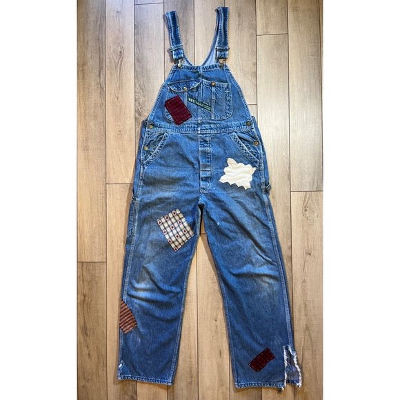Key Imperial | Other | Vintage 9s Key Imperial Bib Overalls Denim ...